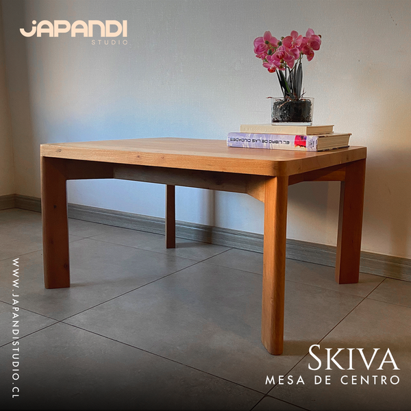 Mesa Centro Skiva - Mueble hecho a Medida - Japandi Studio