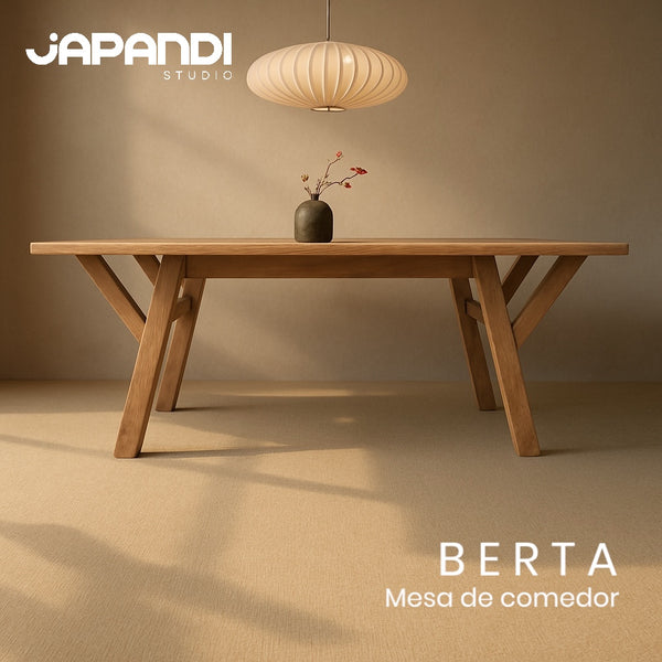 Mesa Comedor Berta - Mueble hecho a Medida - Japandi Studio