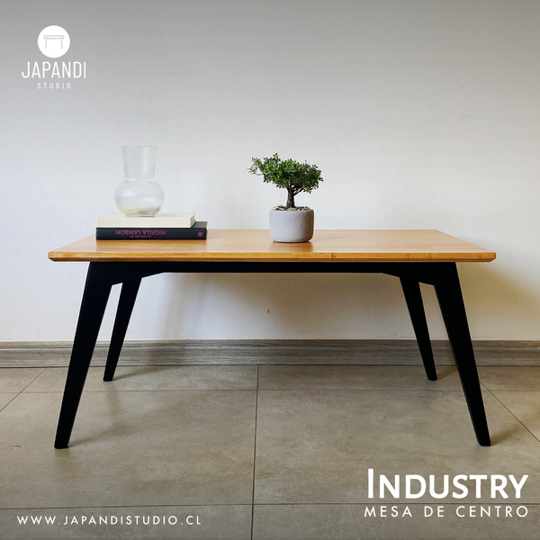 Mesa de Centro Industry - Japandi Studio