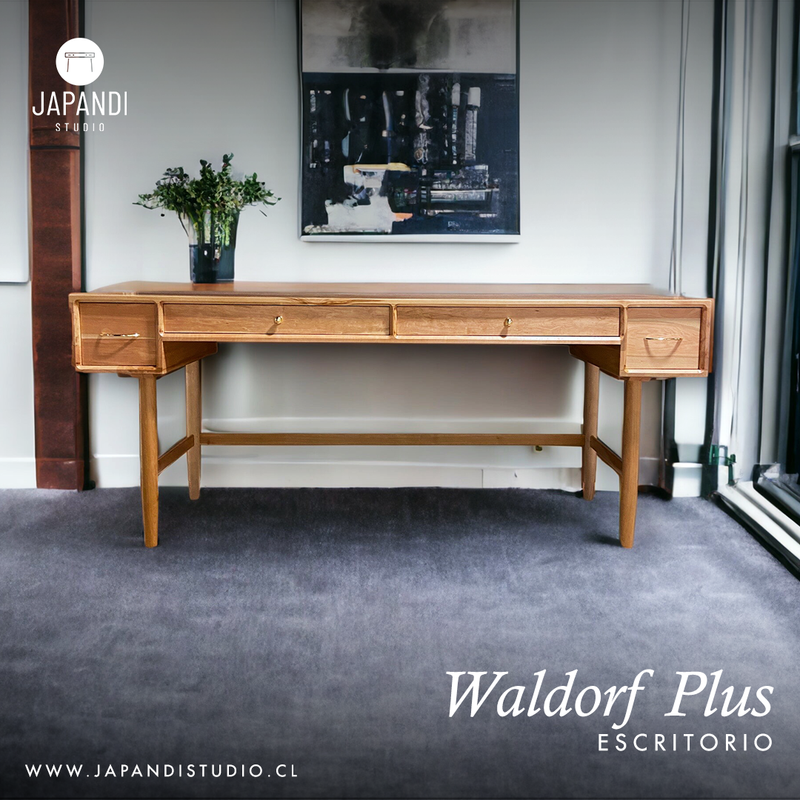 Escritorio Waldorf Plus - Japandi Studio
