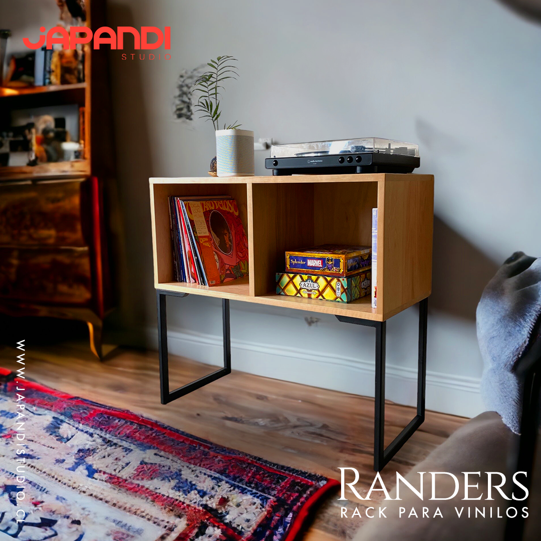 Rack para Vinilos Randers - Mueble hecho a Medida - Japandi Studio